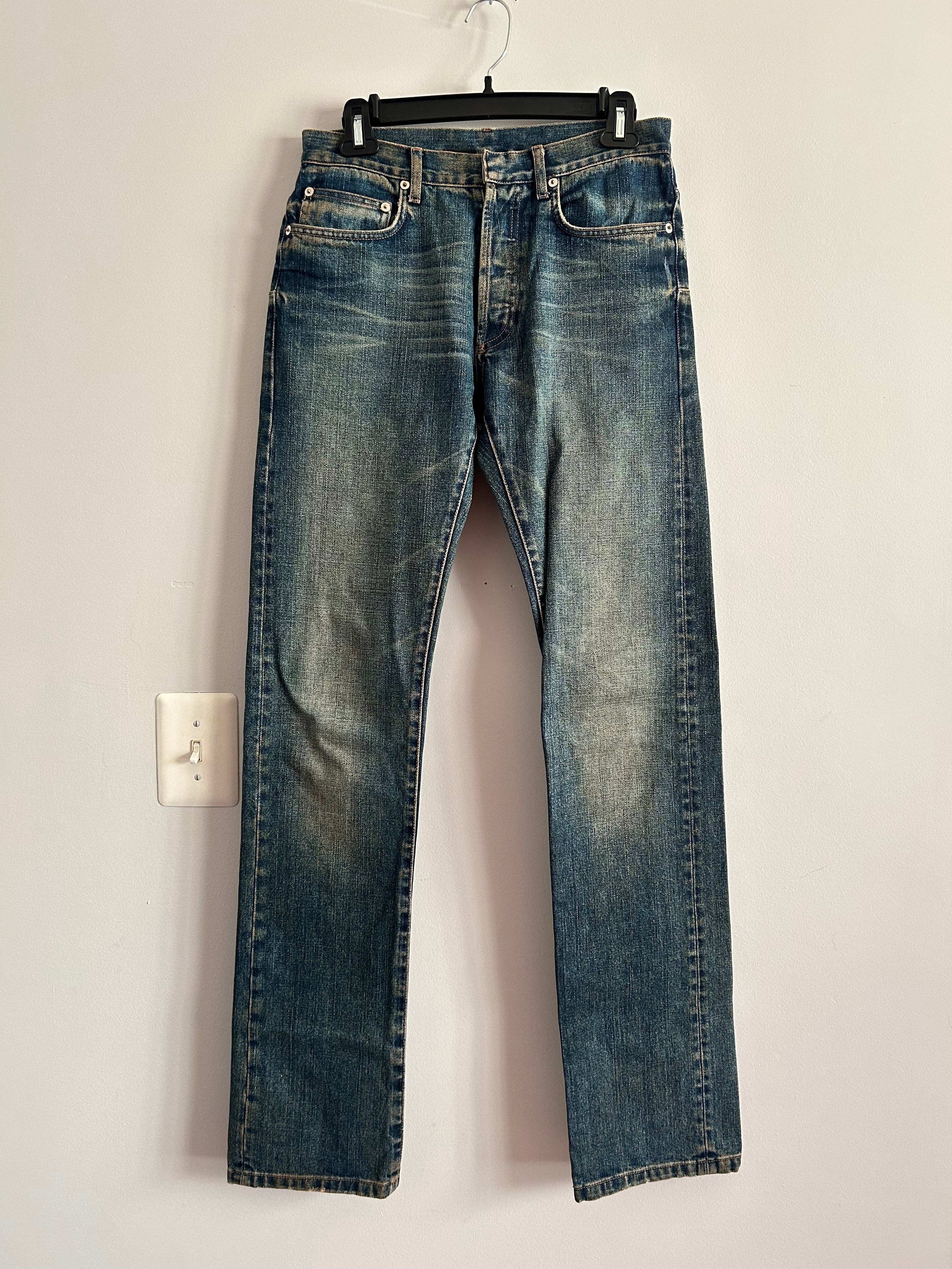 Dior Homme AW04 Victim Of The Crime Rust Denim – Tu